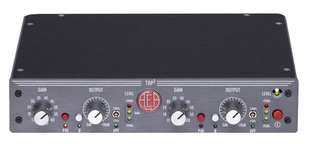 TRP3 Compact 2-Channel Ribbon Mic Preamp – EA Pro Audio